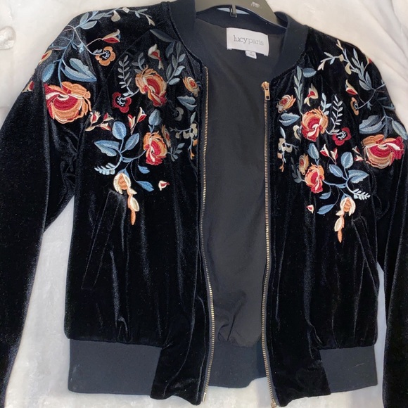 Lucy Paris | Jackets & Coats | Bomber Jacket | Poshmark